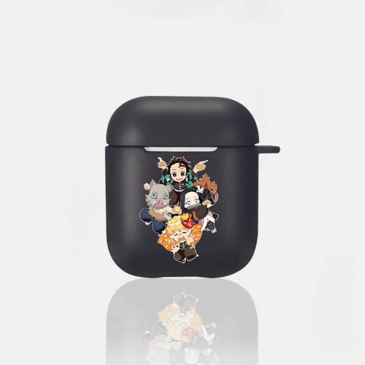 Coque AirPods Demon Slayer Tanjiro, Inosuke, Zenitsu & Nezuko – SakuraManga